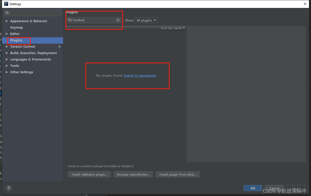 springboot+idea+lombok插件下载与使用_启动springboot要在idea下载哪些插件-CSDN博客