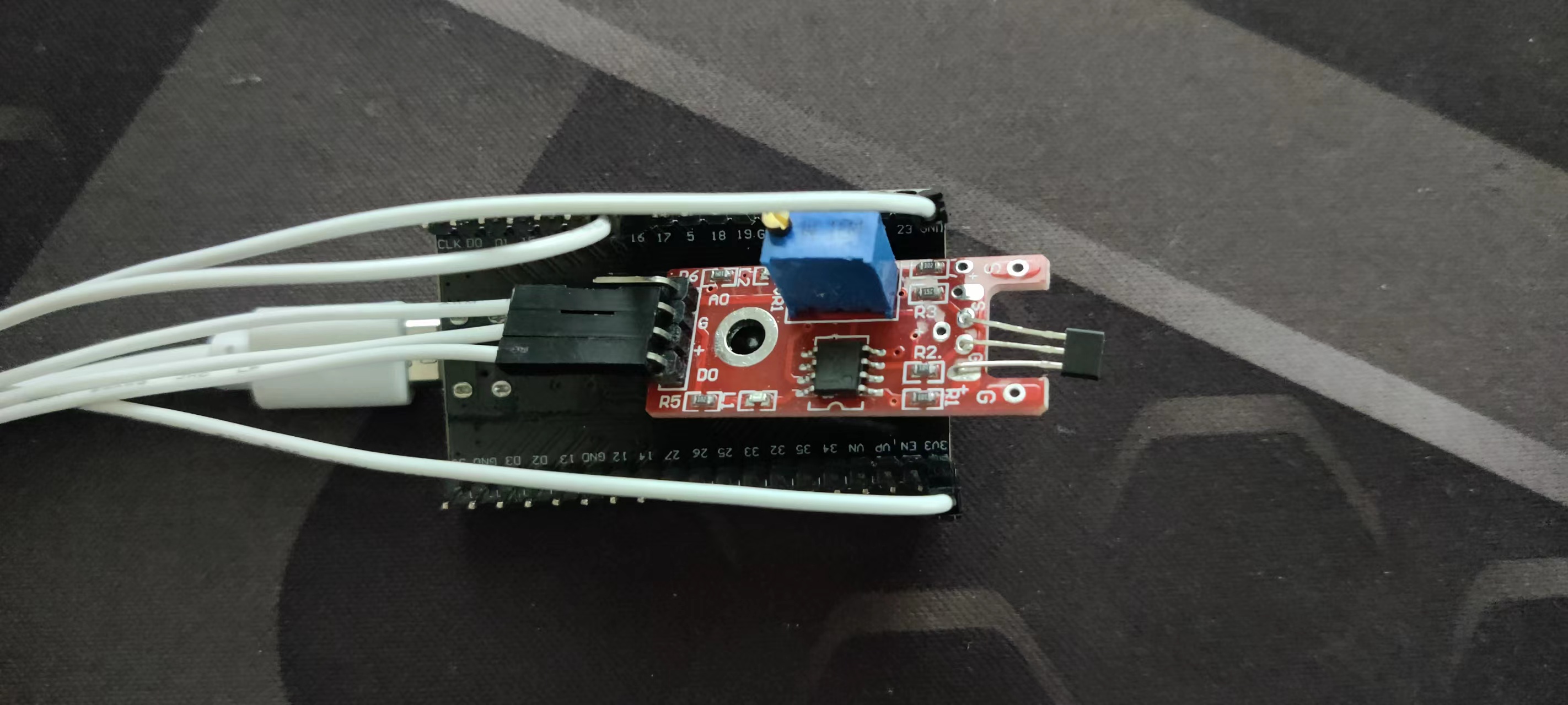 NanoFramework操作ESP32（一）_基础元器件篇（四十一）_ KY-024线性霍尔传感器-CSDN博客