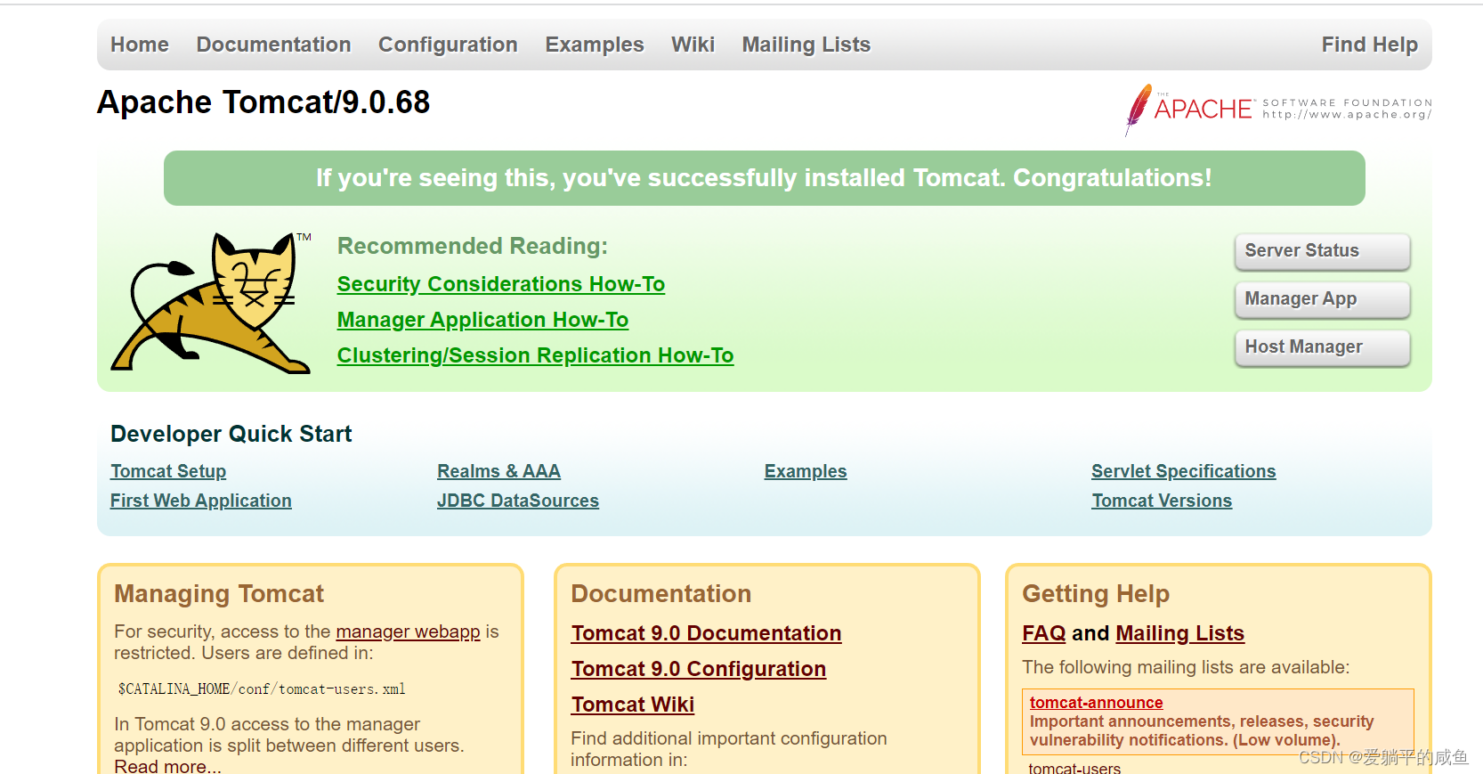 centos7安装tomcat9-CSDN博客