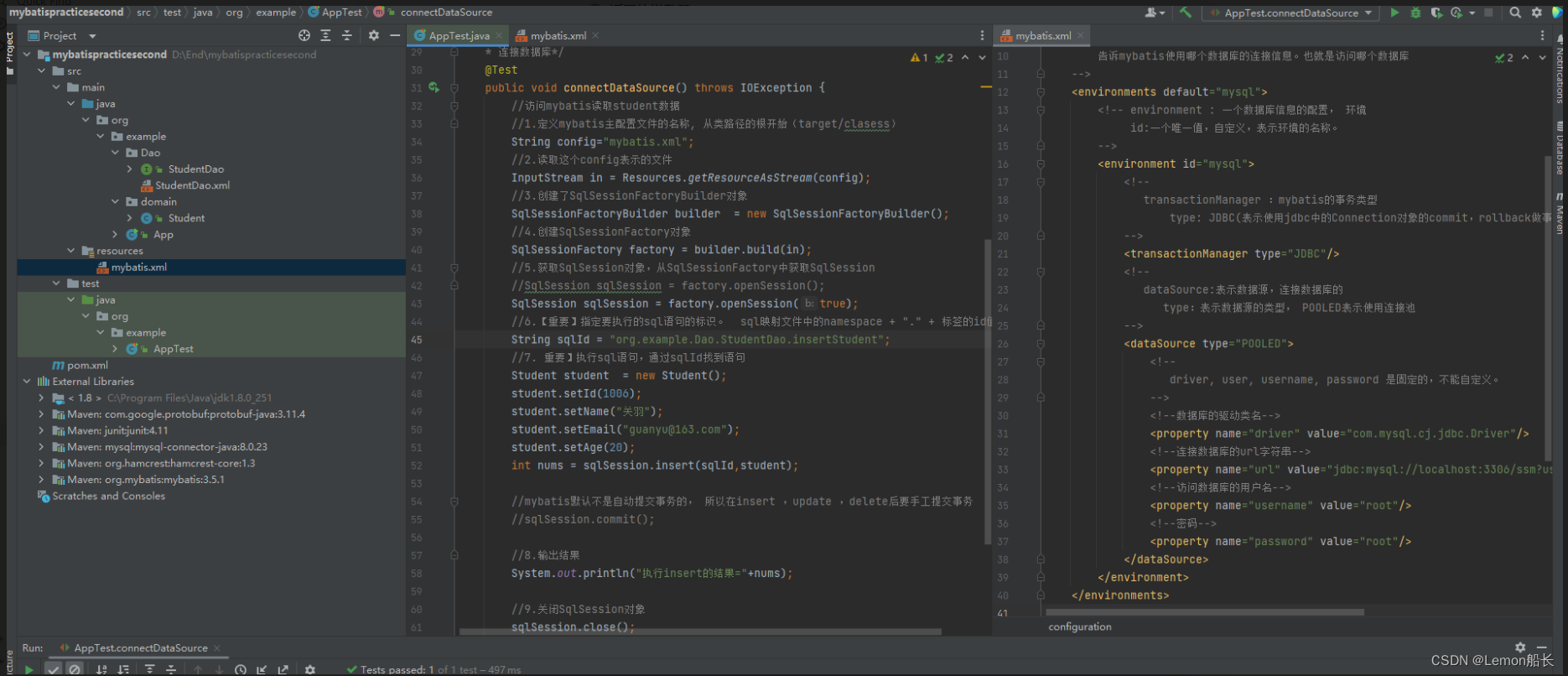使用mybatis连接数据库_mybatis interceptor获取当前连接的数据库类型-CSDN博客