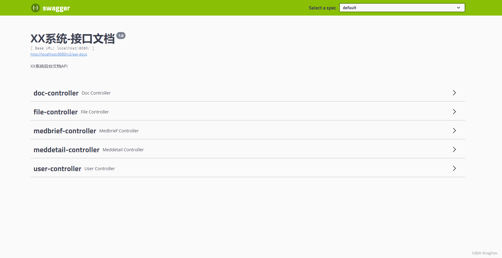 Spring简单整合Swagger_springfox.documentation.spring.web.onservletbasedw-CSDN博客