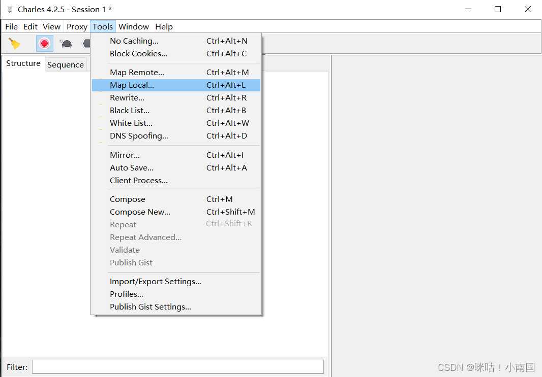 Charles本地映射 修改返回 Map Local setting_map local settings-CSDN博客