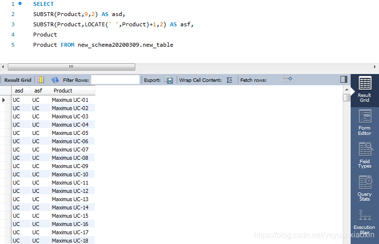 SQL语法学习（4）——LEFT、RIGHT、SUBSTR、LOCATE、LENGTH函数_sql语句中left和length-CSDN博客