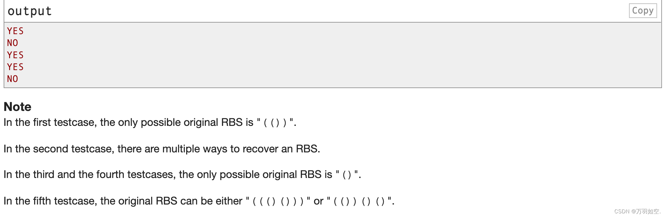 Educational Codeforces Round 132 (Rated for Div. 2) C. Recover an RBS-CSDN博客