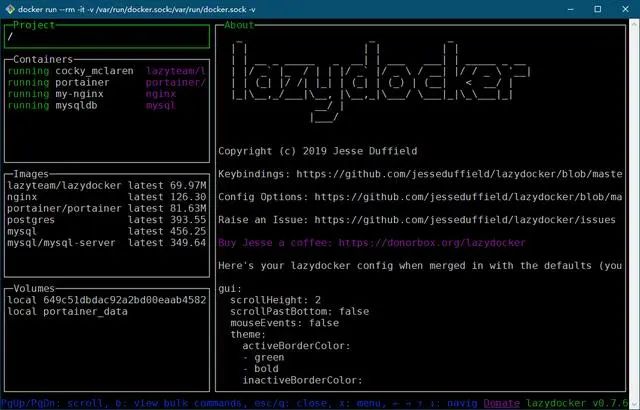 两款Docker可视化工具介绍：Portainer和LazyDocker_portainer 类似-CSDN博客