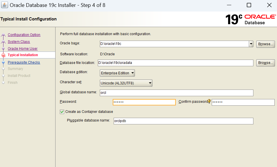 windows 安装 Oracle Database 19c_oracle 19c-CSDN博客