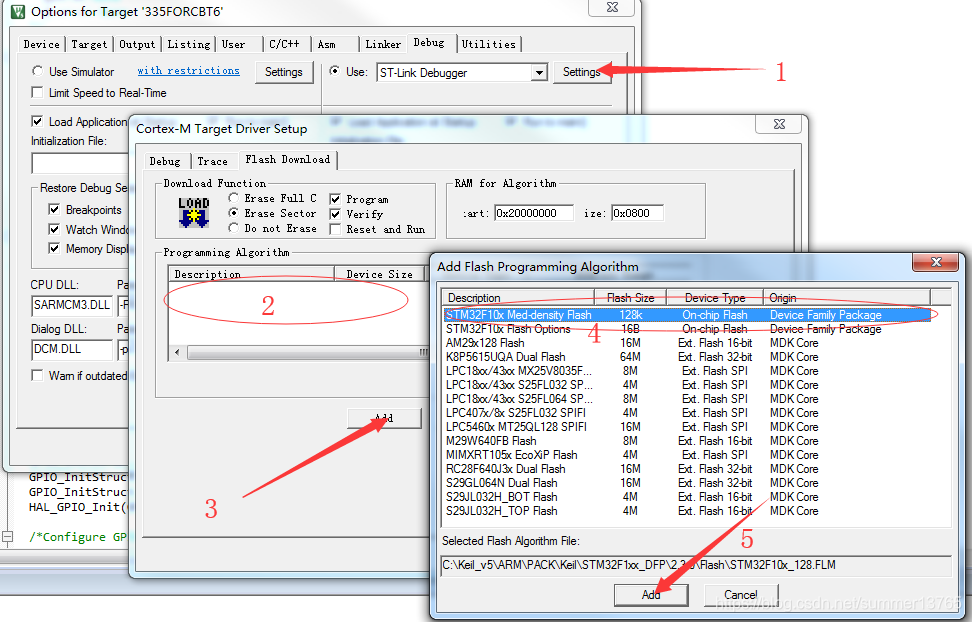 ST-LINK在MDK环境下载hex提示“Internal command error”和“Error：Flash Download failed Cortex-M3”错误的解决办法_mdk ...
