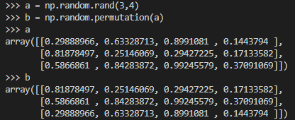 torch中的torch.view() torch.permute()和 torch.transpose()以及numpy中的numpy.random.permutation()-CSDN博客