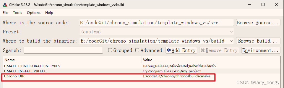 【Chrono Engine学习总结】1-安装配置与程序运行_chrono cuda-CSDN博客