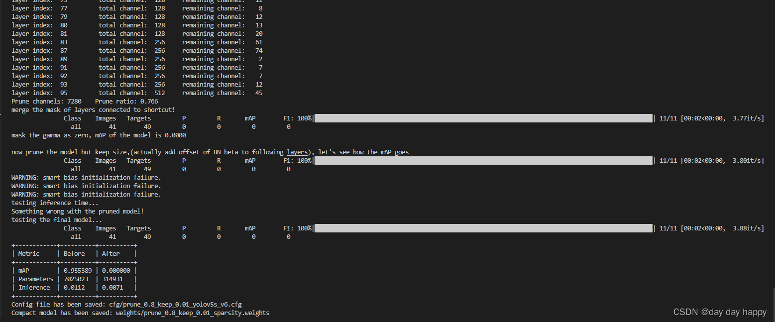 yolov5_prune剪枝训练记录及遇见的问题_yolov5 prune-CSDN博客