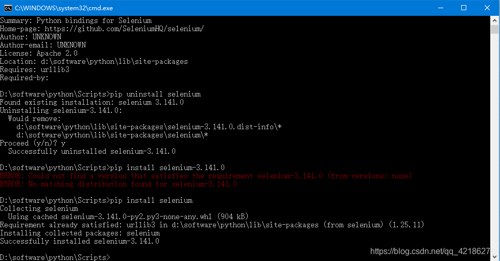 【问题记录】运行python+selenium程序报错，NoSuchWindowException: Browsing context has been discarded-CSDN博客