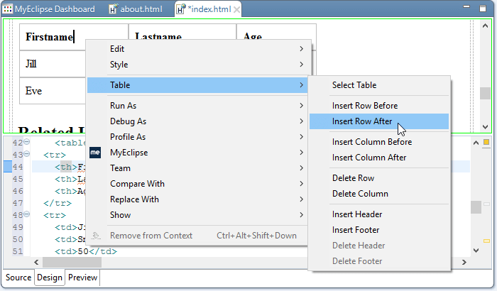 【开发者指南】如何在MyEclipse中使用HTML或JSP设计器？（下）_myeclipse怎么运行html项目-CSDN博客