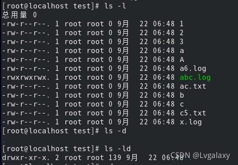 Linux中ls -l、ls -d和ls -ld的显示内容与区别-CSDN博客