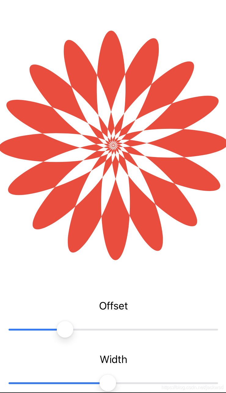 Swiftui画图之变化的花swiftui 绘图变换 Csdn博客