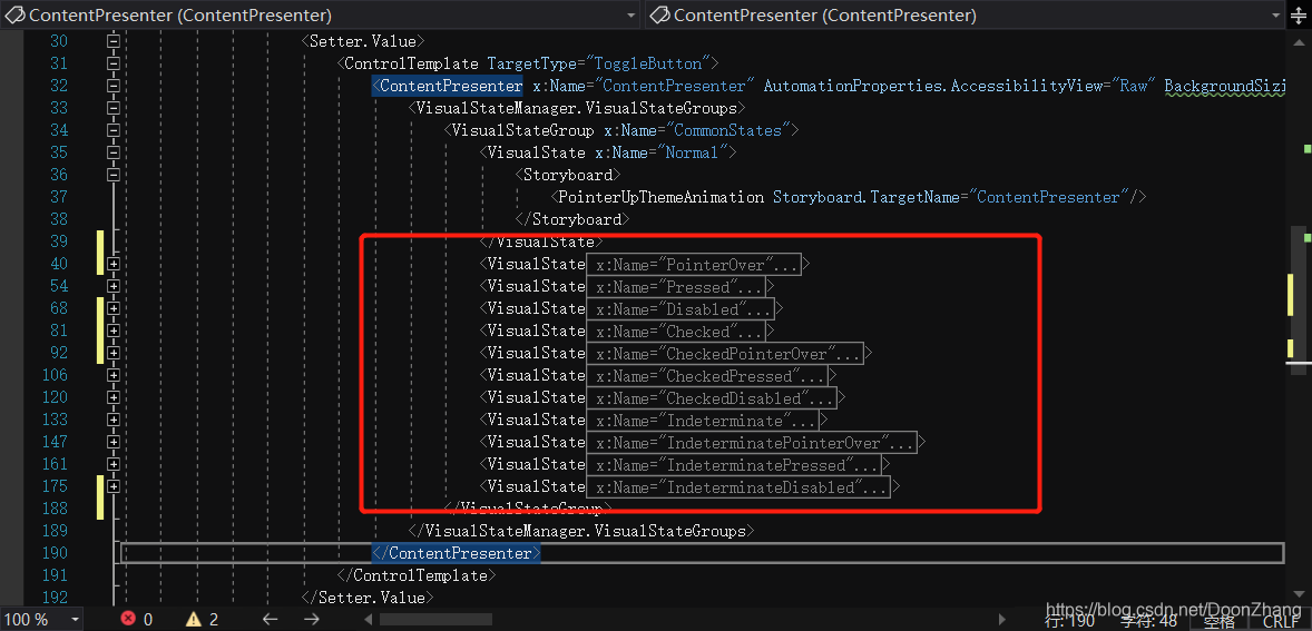 UWP自定义ToggleButton控件的样式_wpf togglebutton样式-CSDN博客