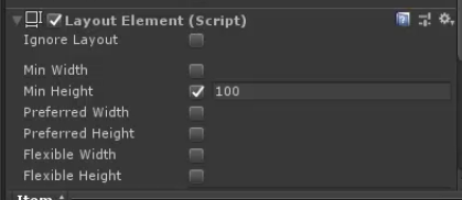 Unity3d中UGUI组件精简复盘（十七）LayoutElement组件_unity scrollview获取相邻的element-CSDN博客
