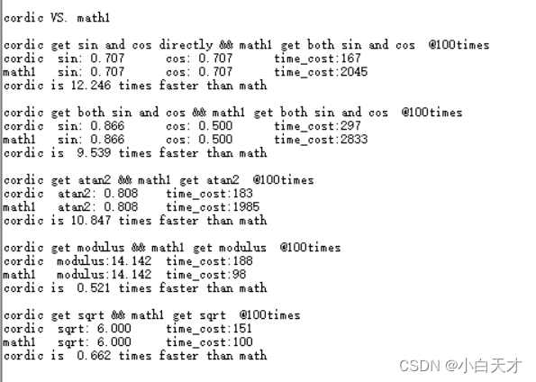 Stm32g431 Cordic与math库运算速度对比 Stm32 Cordic Csdn博客