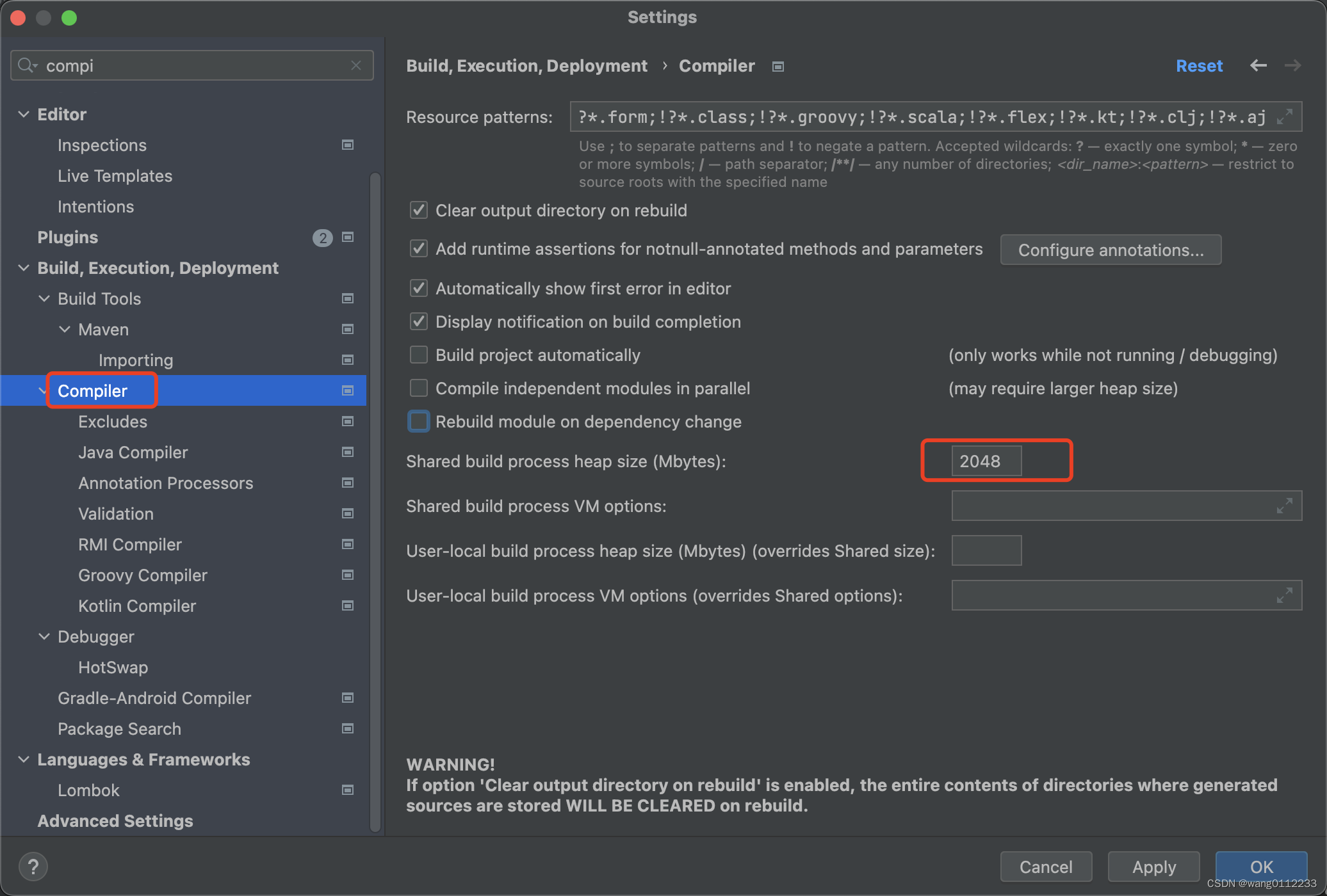 Mac 启动idea 报错java Javalangoutofmemoryerror Gc Overhead Limit Exceededmac Idea Javalang