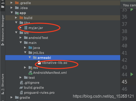 android studio使用so、jar、aar包_sourcesets aar jar-CSDN博客