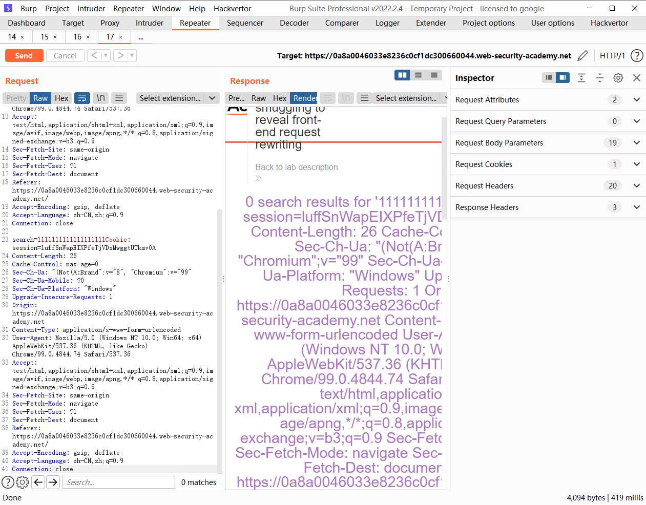 burpsuit 靶场( HTTP request smuggling)_burpsuite靶场-CSDN博客