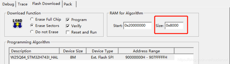 MDK KEIL 下载算法程序 外部存储QSPI FLASH_mdk字体存入qspi flash-CSDN博客