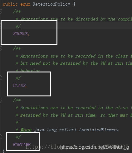 @Retention注解的介绍和用法_retentionpolicy 是什么意思-CSDN博客