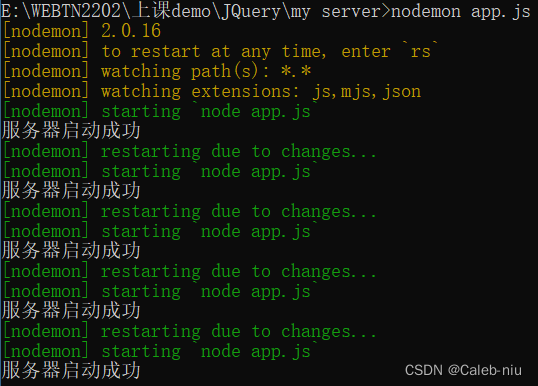 Node自动重启工具 nodemon-CSDN博客