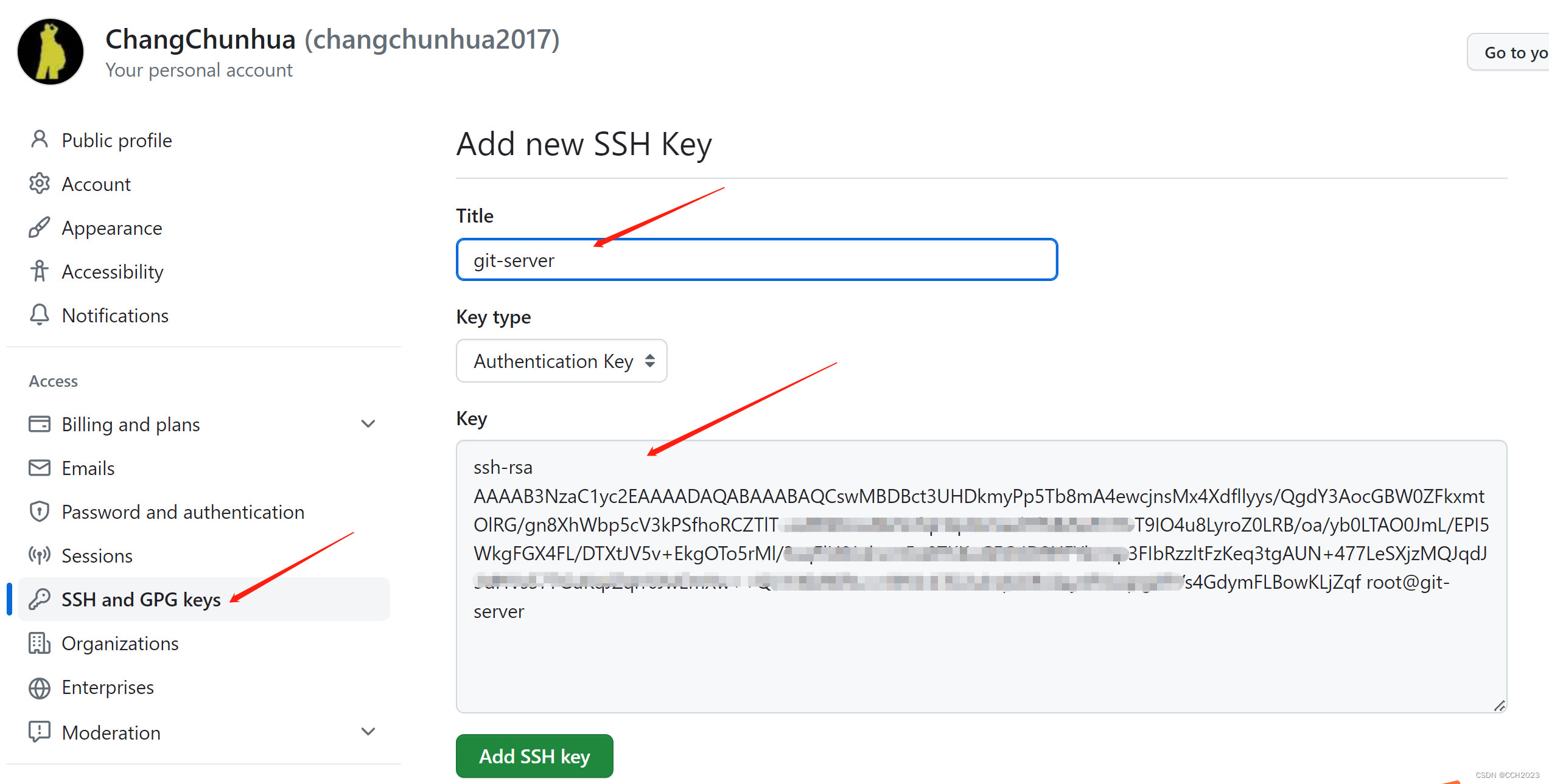 GitHub免密Push教程：SSH密钥对应用,-CSDN博客
