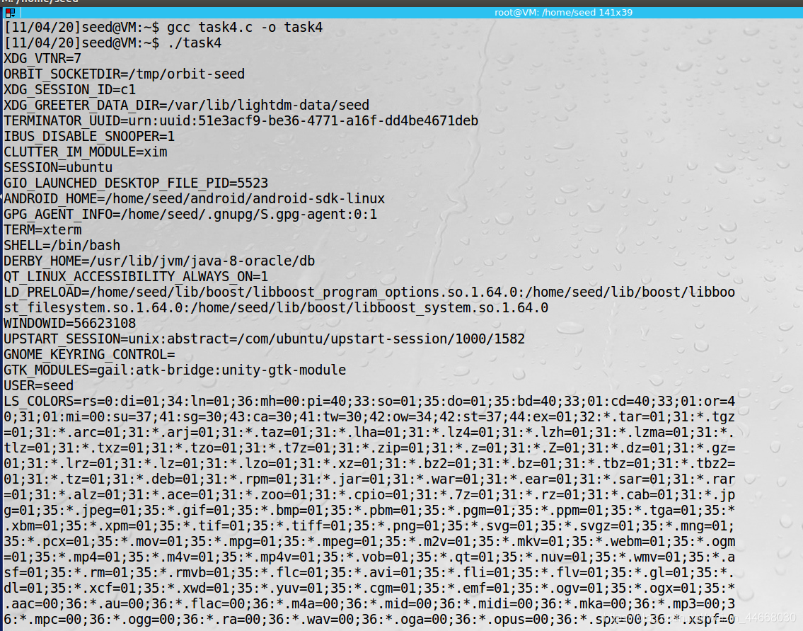 软件安全 Environment Variable And Set Uid Program Lab 2environment Variable And Set Uid Lab Csdn博客