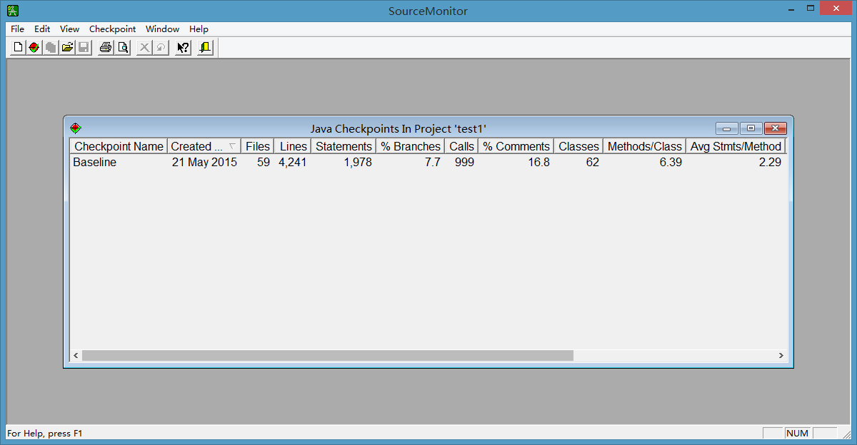 SourceMonitor的安装及使用-CSDN博客
