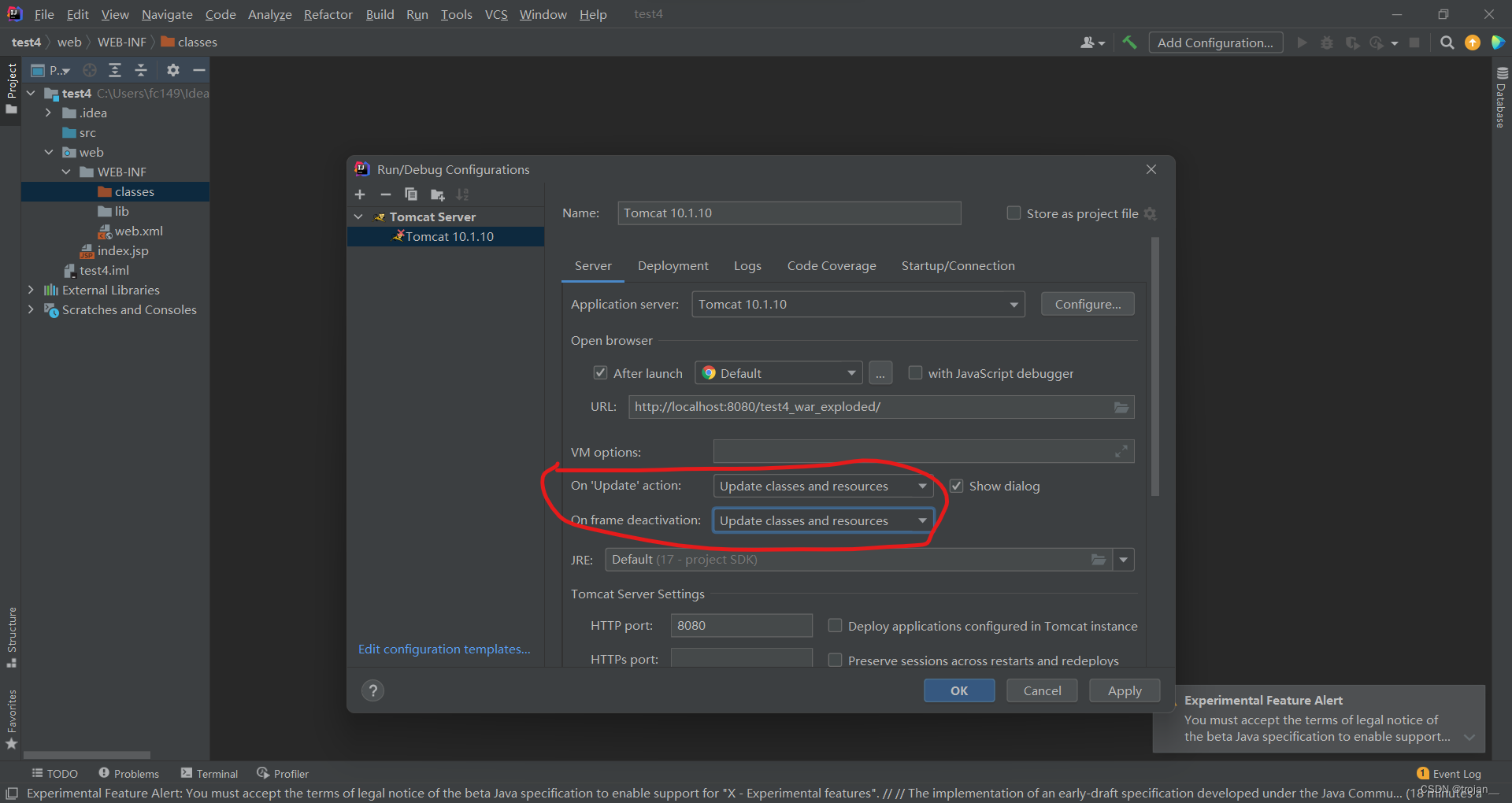 IDEA2021创建Web项目配置Tomcat_新版idea如何创建web项目-CSDN博客