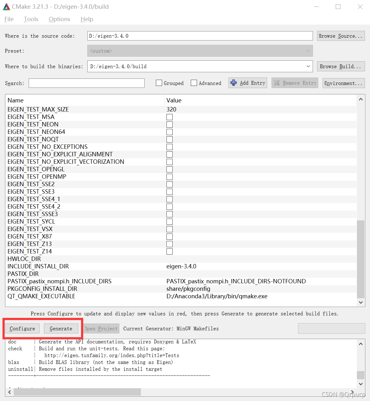 Windows编译安装Eigen_windows编译eigen-CSDN博客