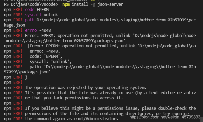 json-server安装教程以及初步运用_viscode安装json-CSDN博客