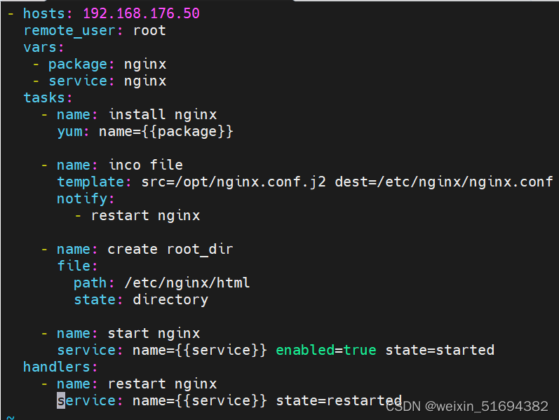 AnsibleJinja模板与角色管理实战-CSDN博客