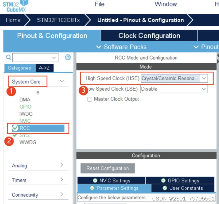 STM32F103C8T6核心开发板下，采用串口中断方式实现多形式的“hello windows”通信输出实例演训_stm32f103c8t6hal库串口输出案列-CSDN博客