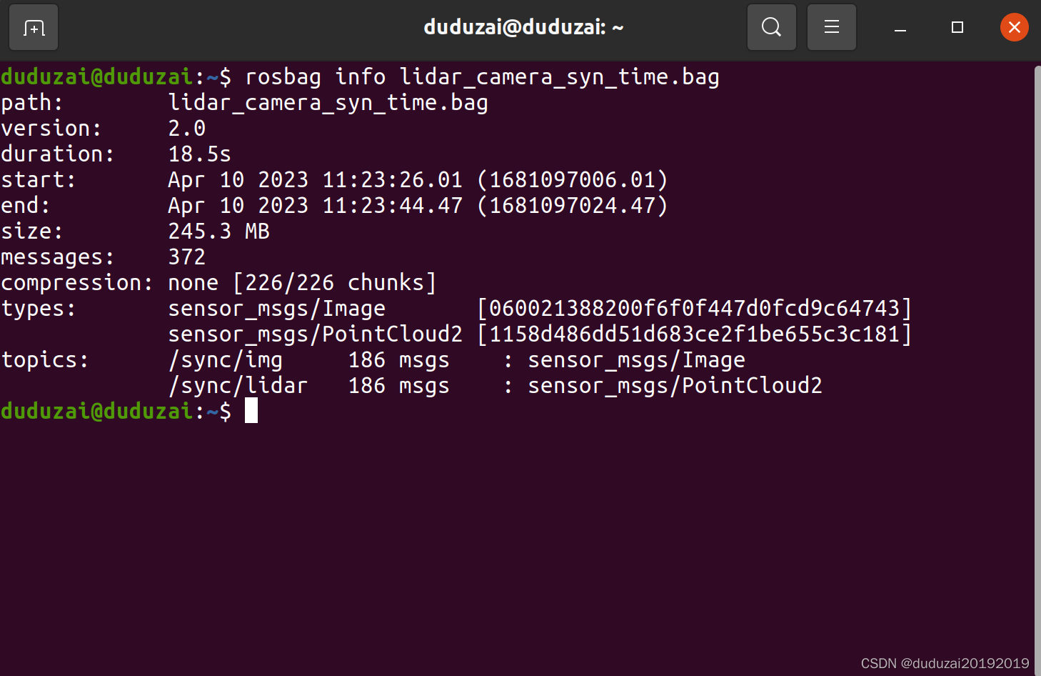 相机雷达时间同步（基于ROS）_ros时间同步-CSDN博客