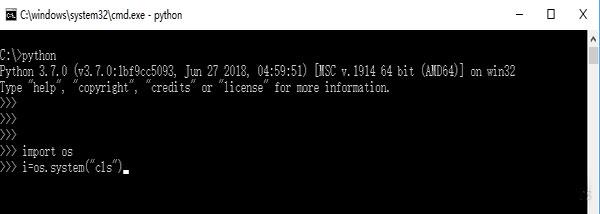 python怎么清空屏幕_python如何清屏-CSDN博客