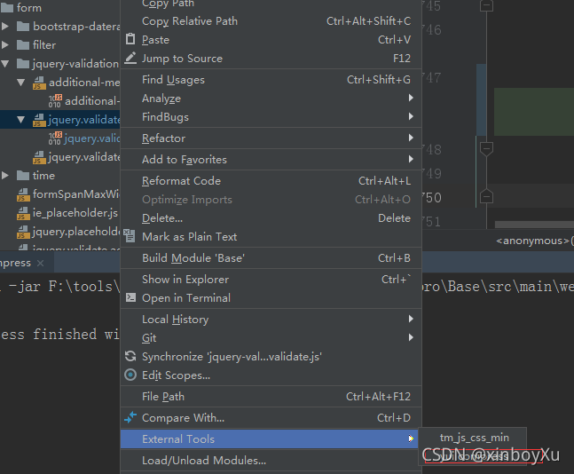 IDEA添加外部插件-yuicompressor压缩js/css 笔记_window 下yuicompressor-2.4.8.jar 路径要怎么写-CSDN博客