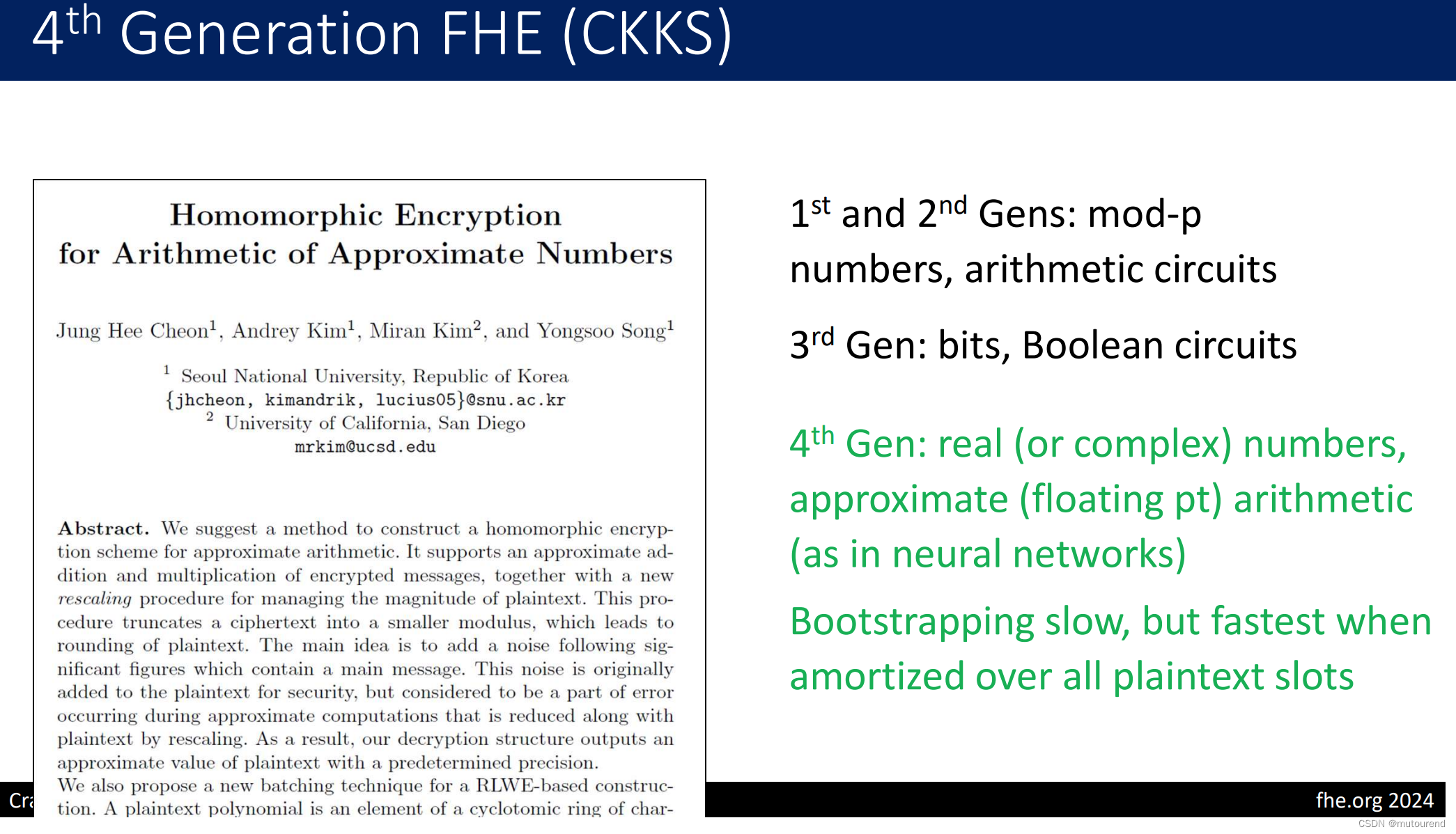 FHE全同态加密介绍——小白版-CSDN博客