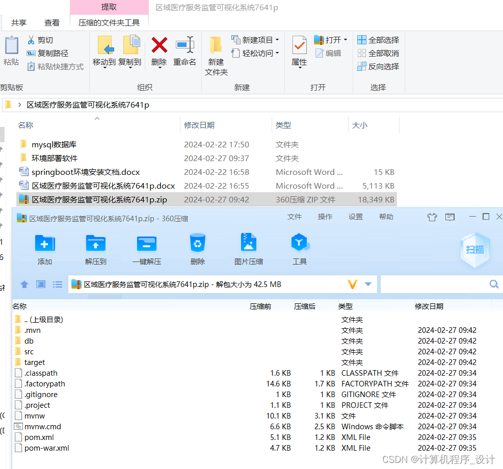 Java毕业设计区域医疗服务监管可视化系统(springbootmysqljdk18maven339)医疗服务质量监测与改进使用