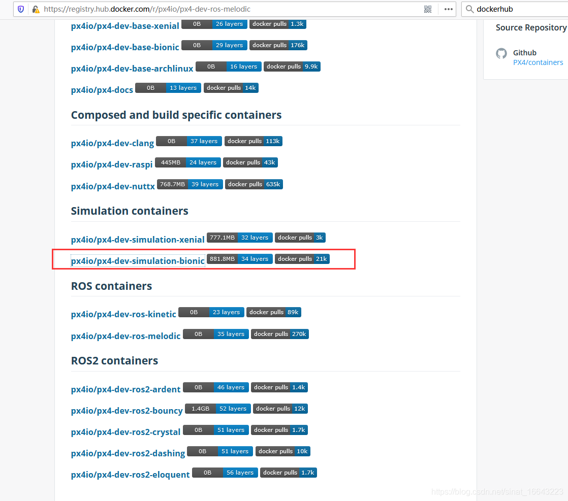 PX4官方文档里有说PX4 Docker容器_docker px4-CSDN博客