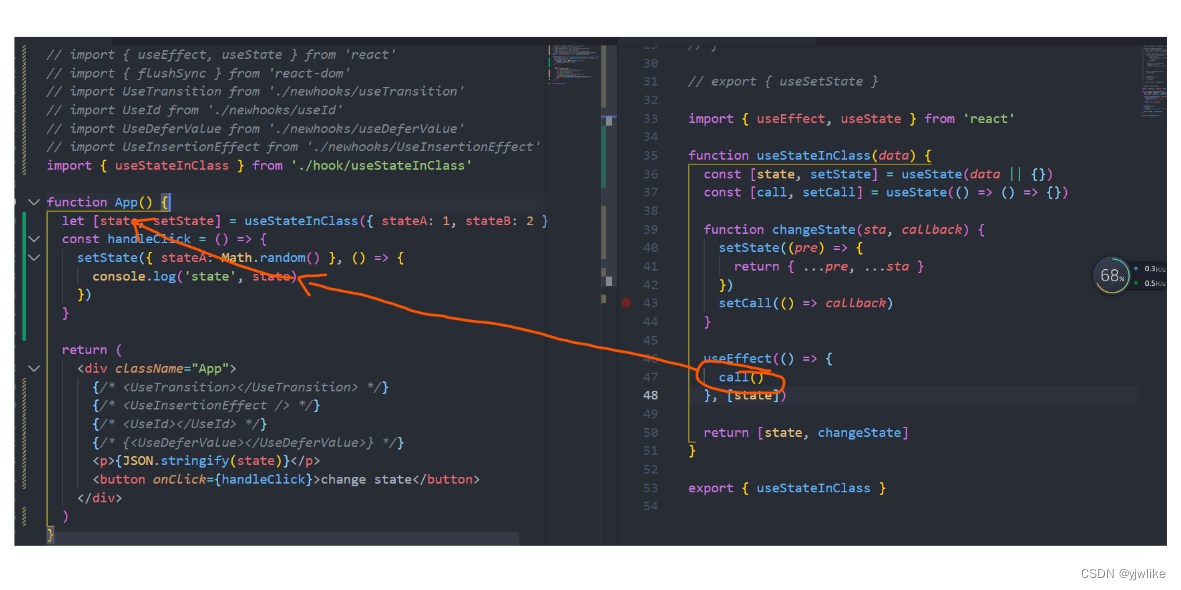 react 使用 useState hook 实现 class 类组件中的 setState 方法_react hook usestate想实现this.setstate的回调-CSDN博客