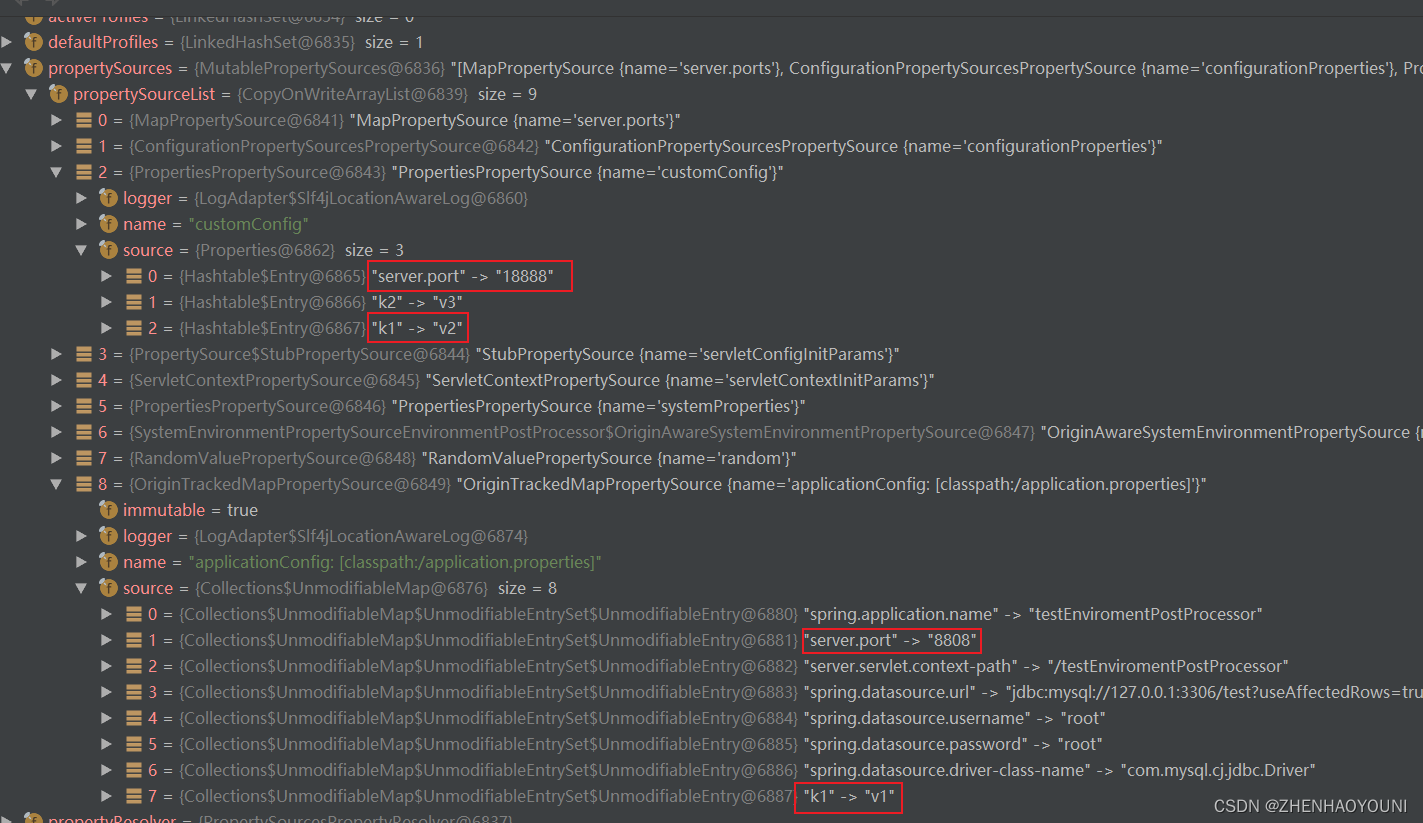 spring boot 环境后处理器加载数据库中的配置并替换原配置文件中定义的配置_environmentpostprocessor替换属性-CSDN博客