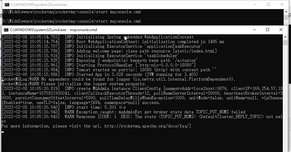 RocketMq 5.0 Windows启动_rocketmq5 window启动问题-CSDN博客