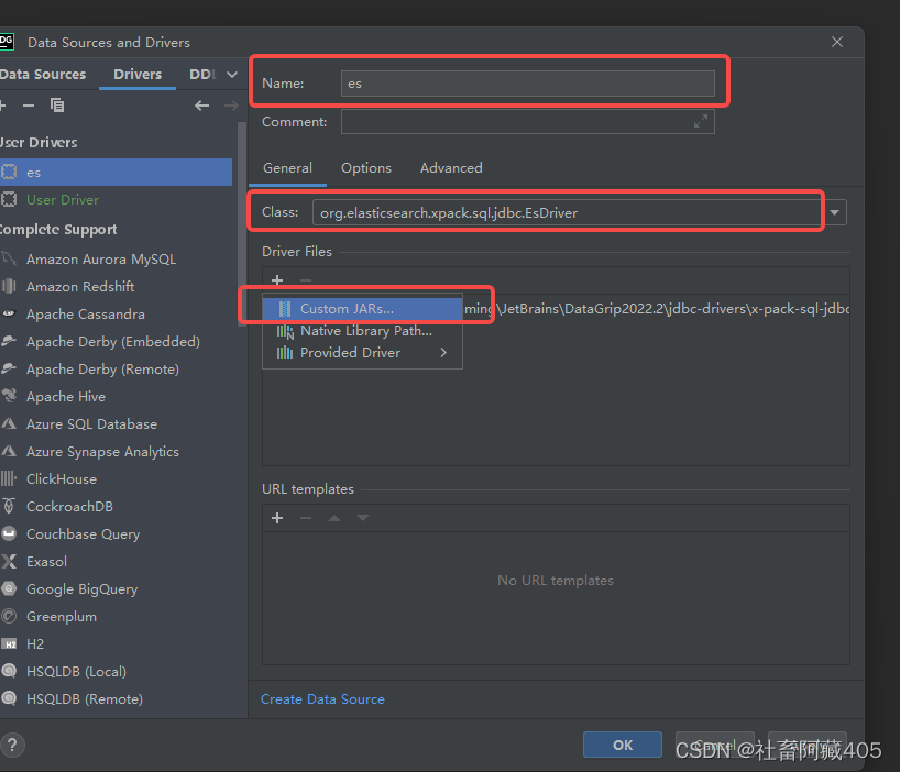 Datagrip链接高版本Elasticsearch实现方法_datagrip连接es-CSDN博客