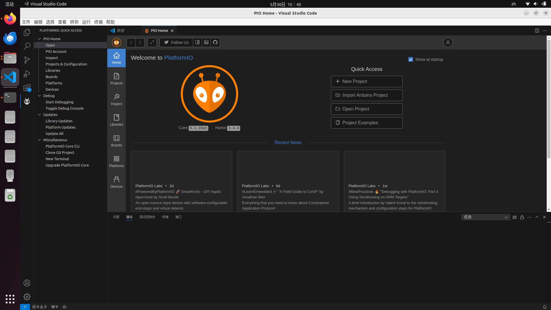 ROS2进阶 -- 硬件篇第五章 -- Ubuntu安装VSCode platformio Python3.10（PlatformIO离线安装方法，安装失败问题、新建项目卡等问题）-CSDN博客