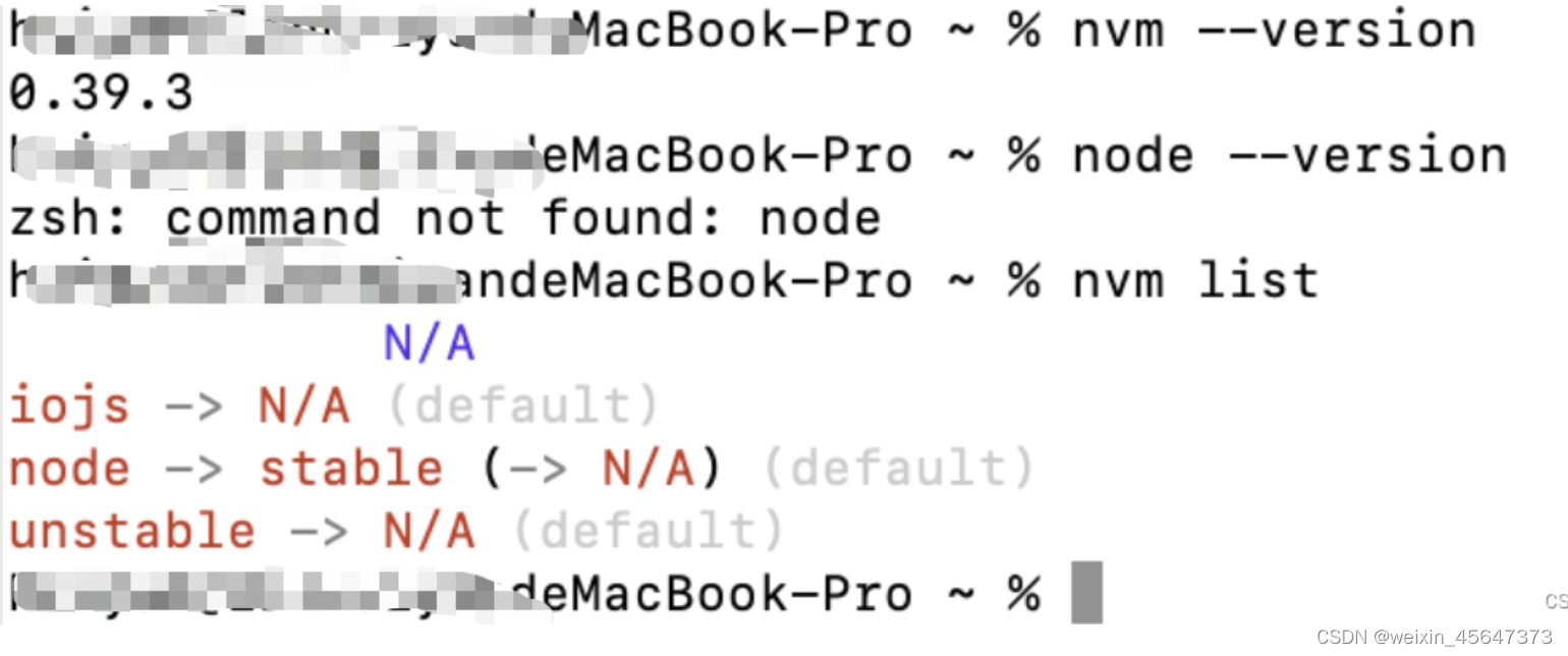 mac安装nvm-CSDN博客