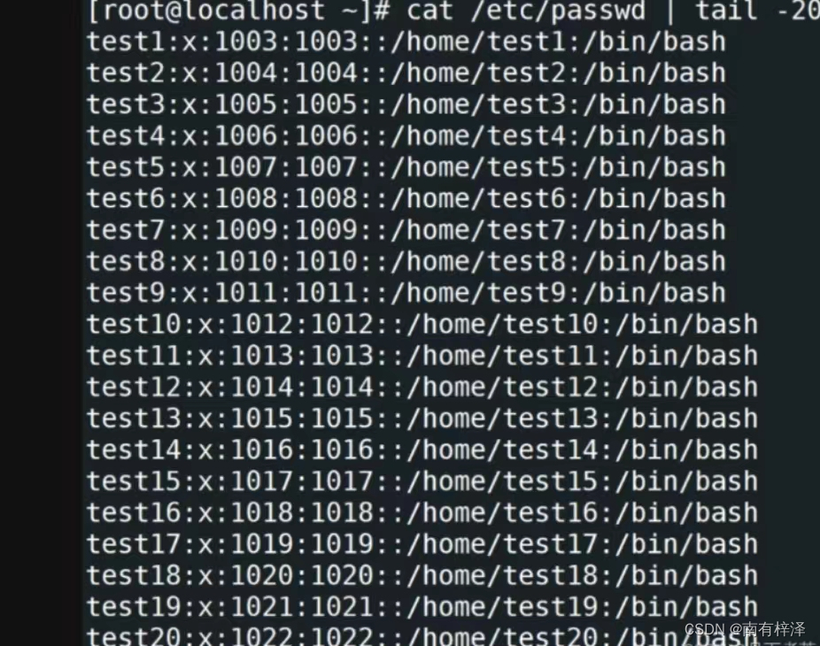 shell二_编写脚本for1.sh,使用for循环创建20账户,账户名前缀由用户键盘输入,账户初始密码-CSDN博客