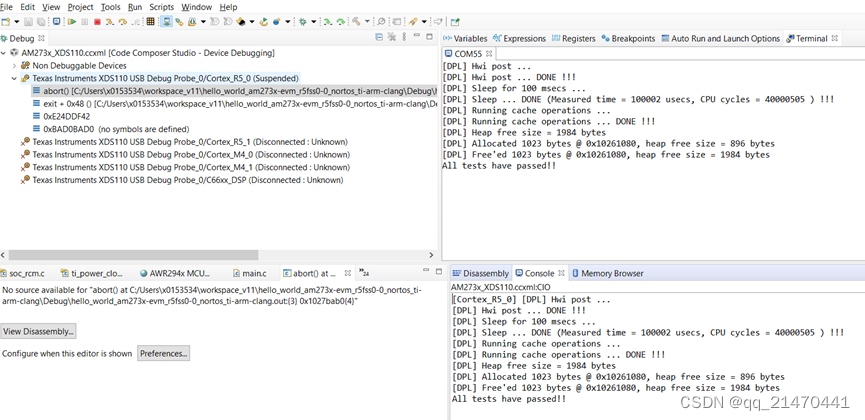 TI CCS启动加载调试mmWave demo固件（Makefile or ccs编译）_ccs makefile-CSDN博客