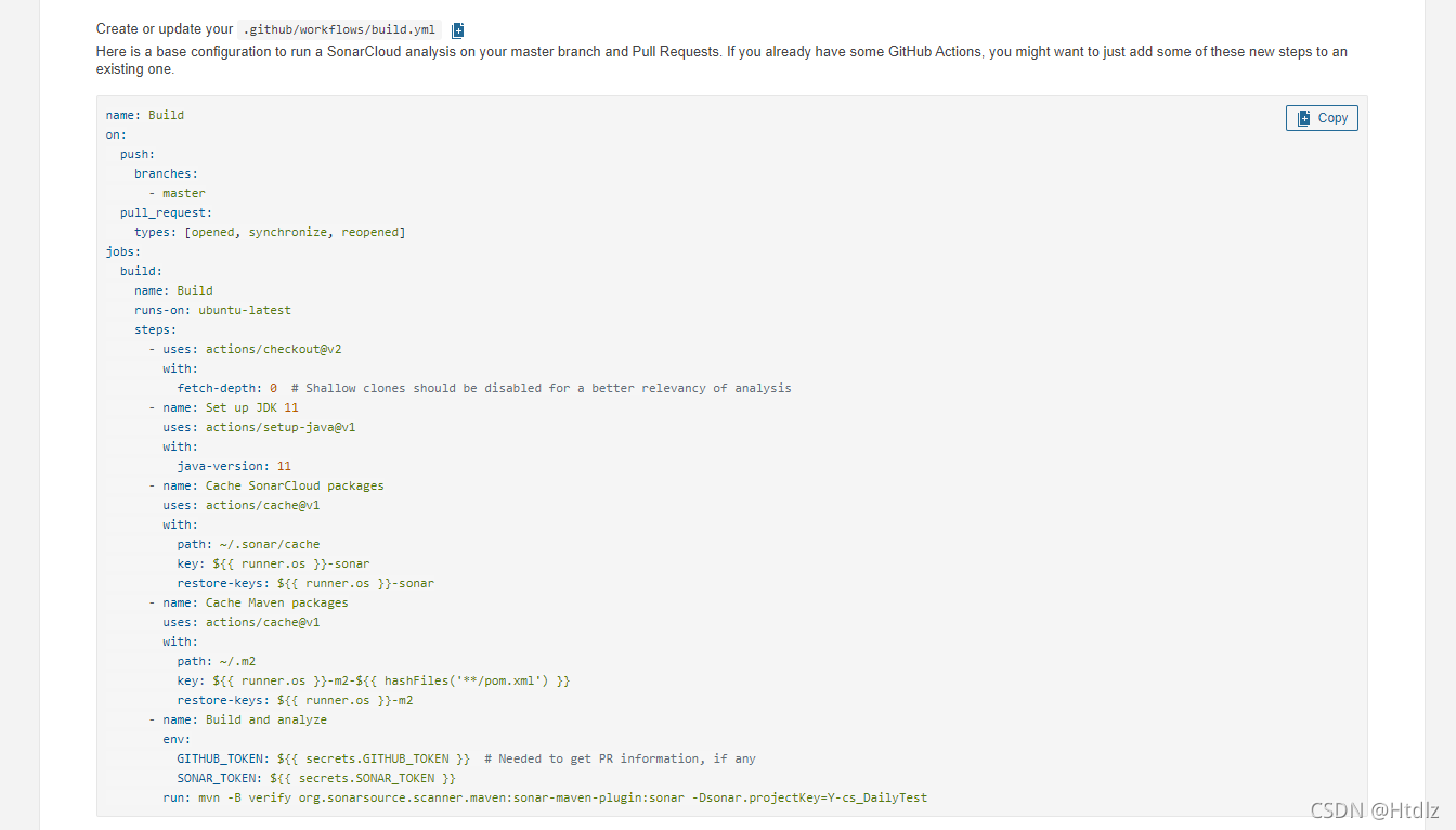 GitHub使用Sonarcloud进行项目分析-CSDN博客